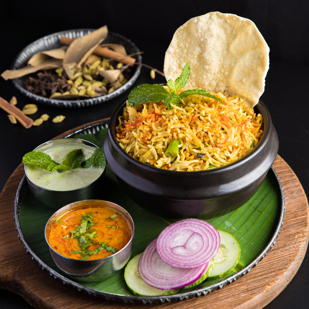 Veg Biryani (V) | mafe bento